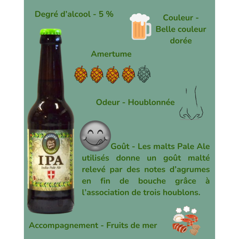 Bière IPA de Chanaz